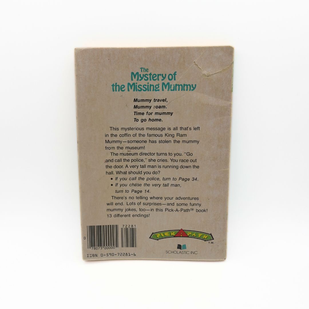 The Mystery of the Missing Mummy Paperback – Natsukashii Retro