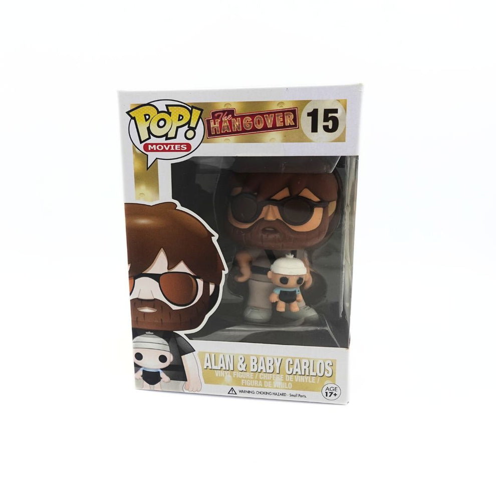 Alan and Baby Carlos 15 The Hangover Funko Pop – Natsukashii Retro