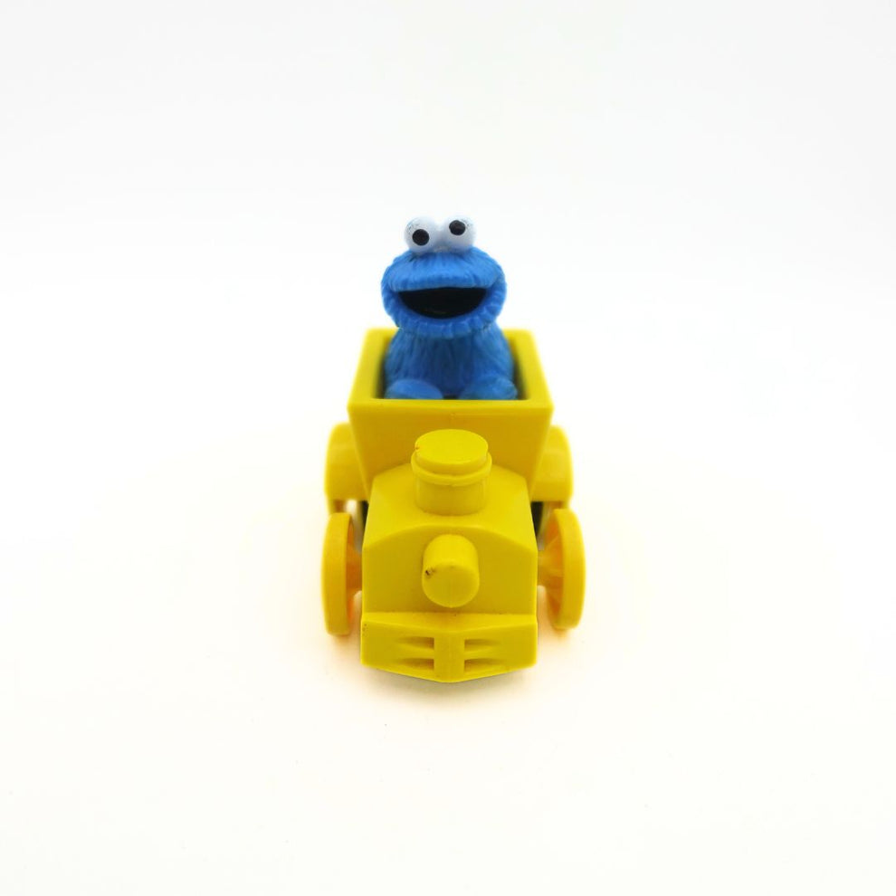 90s Sesame Street Cookie Monster Train Car – Natsukashii Retro