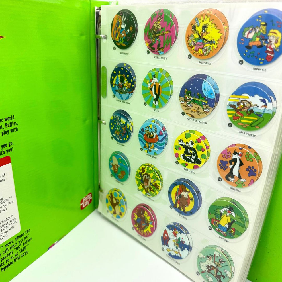 Tazos Complete Collectors Album – Natsukashii Retro