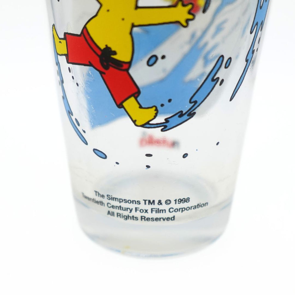 1998 Nutella Bart Simpson Glass – Natsukashii Retro