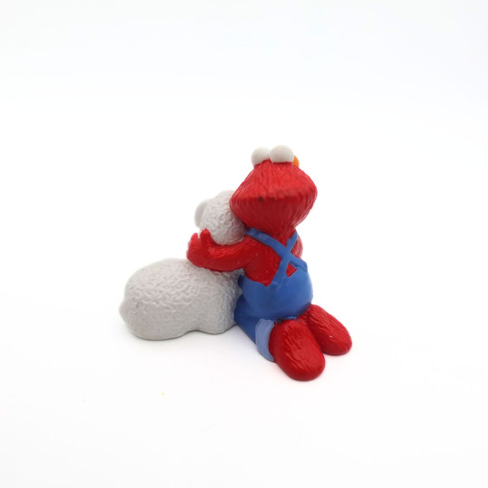 1993 Elmo and Sheep PVC Figure – Natsukashii Retro