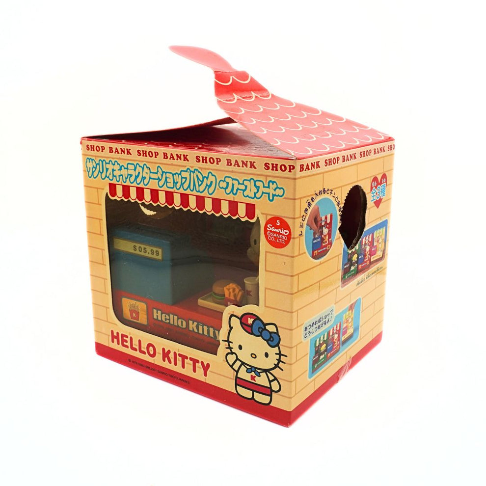 2001 Sanrio Hello Kitty Shop Bank Fast Food Playset – Natsukashii Retro