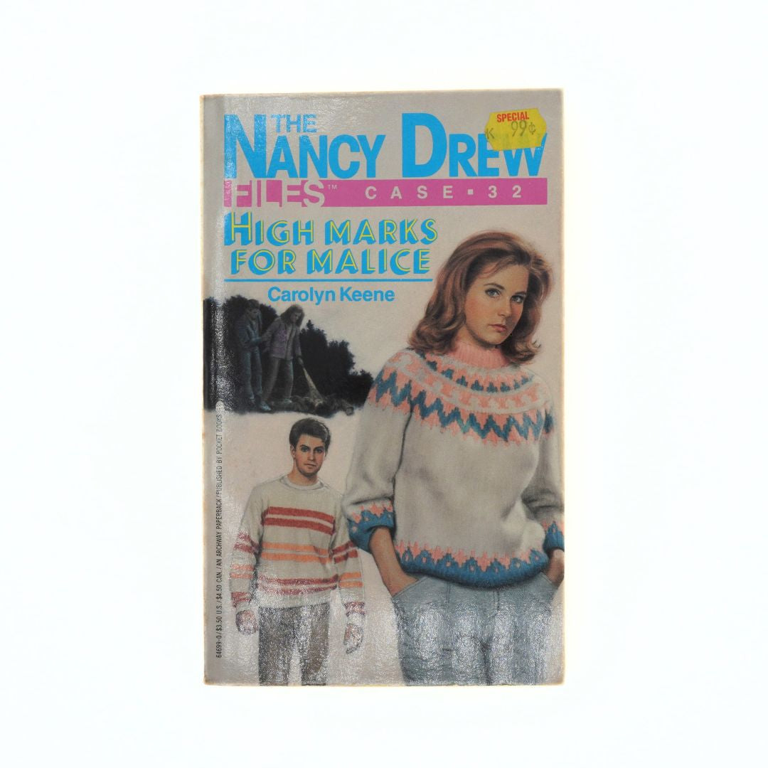 1989 The Nancy Drew Files High Marks for Malice – Natsukashii Retro