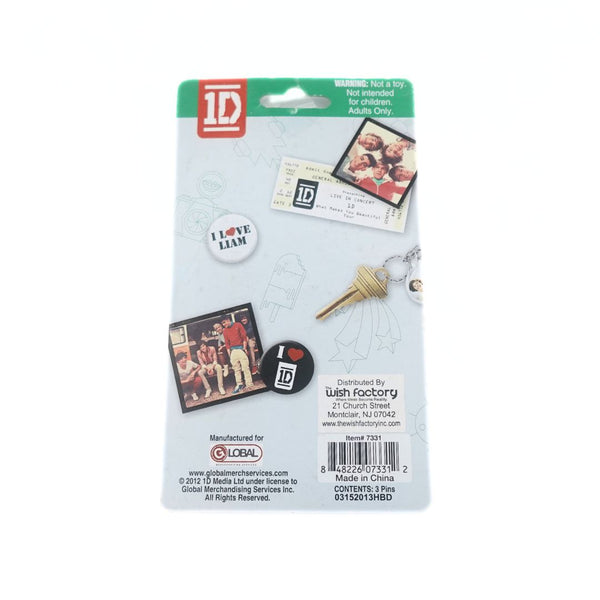 2012 One Direction Liam Payne Pin Set – Natsukashii Retro